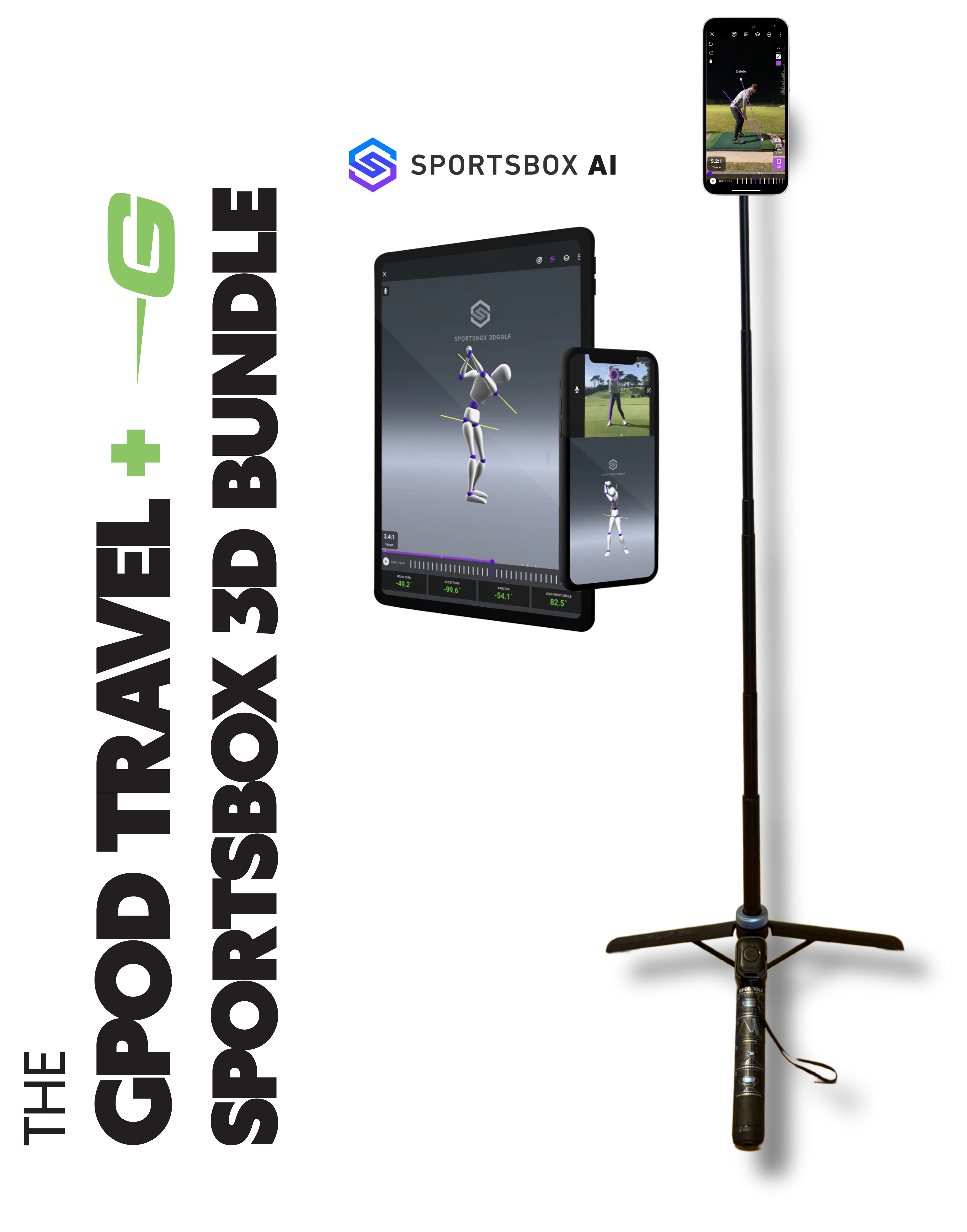 GPOD Travel + Sportsbox 3D Player Annual + Swing Analysis – GPOD GOLF